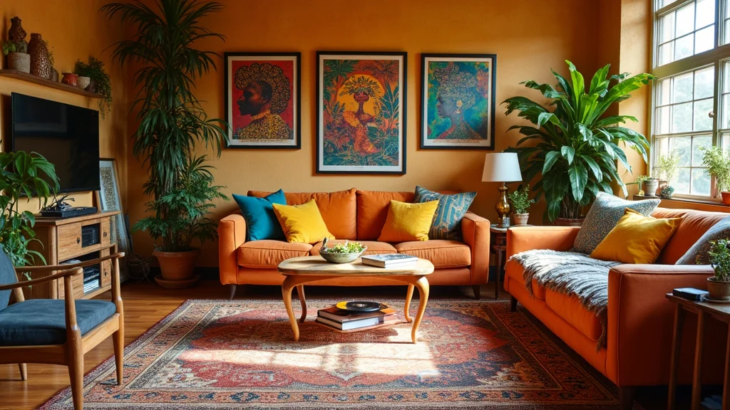 20 Afro Boho Living Room Ideas That Music Lovers Can't Resist!