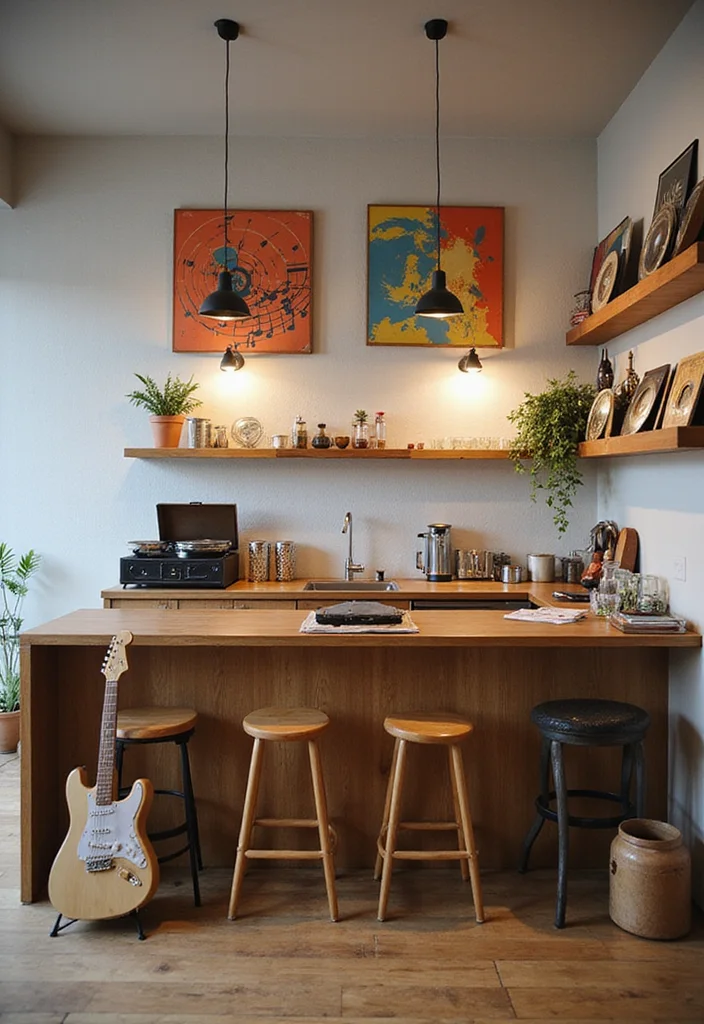 14 Music-Inspired Minimalist Kitchen Decor Ideas That'll Have You ...