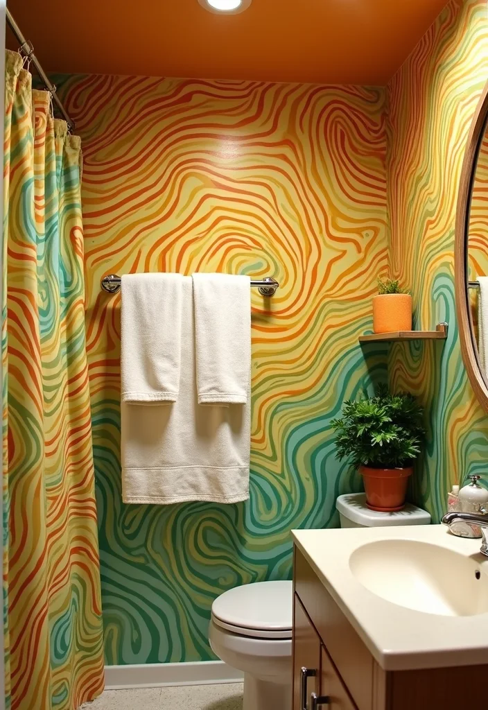 10 Retro 70s Bathroom Decor Ideas for Music Lovers