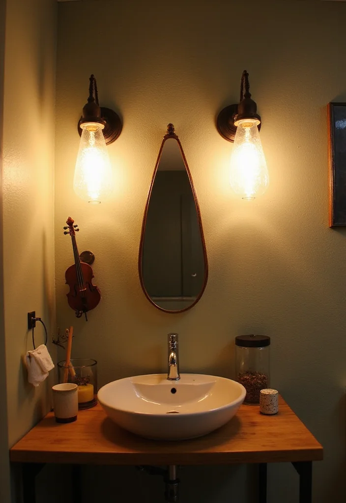 16 Mid-Century Modern Bathroom Ideas for Music Lovers